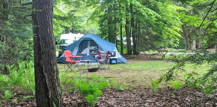 Big Cedar Campground | Upper Peninsula Campgrounds